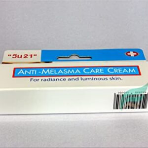 Best Cream Anti Melasma Reduces Age Spots, Sun Spots, Pigmentation and Freckles 15 G. X 3 Tubes