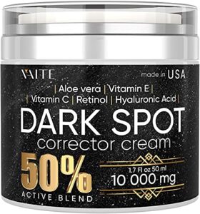 vaite dark spot remover cream for face, body, bikini and sensitive areas – dark spot corrector – underarm skin cream – anti-aging effect – sun spots