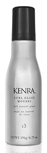 Kenra Curl Glaze Mousse 13 | Curl Control Glaze | Provides Frizz Control & Humidity Resistance | All Hair Types | 6.75 oz