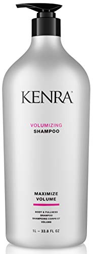 Kenra Volumizing Shampoo | Maximize Volume | Creates Body, Bounce & Fullness | Increases Volume By 30% | Extends Lift From Stylers By Up To 155% | Fine To Medium Hair | 33.8 fl. Oz