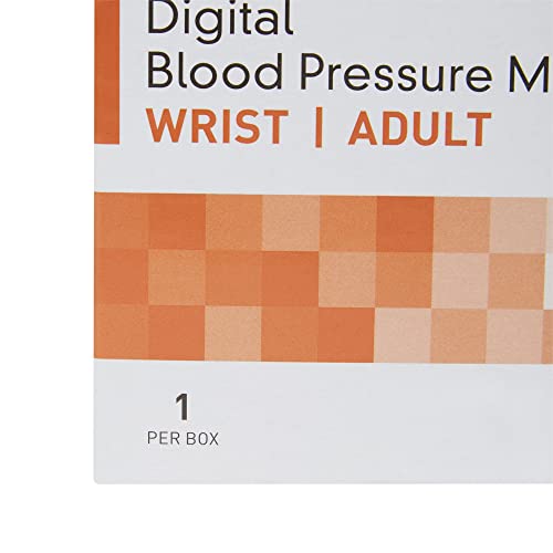 McKesson Digital Blood Pressure Monitor, Wrist Cuff, One Size Fits Most, 1 Count