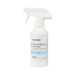 mckesson 1719 dermal wound cleanser, 8 oz (pack of 6)