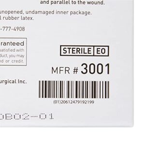 McKesson Skin Closure Strips, Sterile, Non-Reinforced, 1/4 in x 3 in, 50 Count