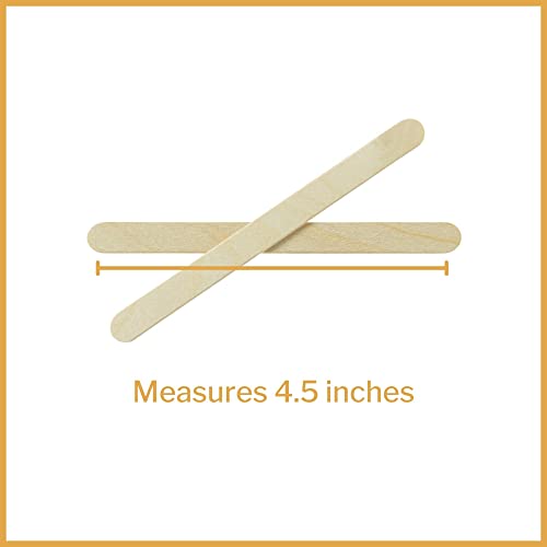 McKesson Tongue Depressors for Infants - Wood, Non-Sterile - 4 1/2 in, 1000 Count