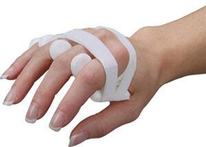 mckesson lmb soft-core ulnar deviation splint (small, right)