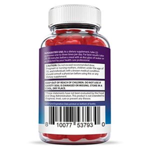 Justified Laboratories Keto Apple Cider Vinegar Gummies 1000MG ACV Made from The Mother with Pomegranate Juice Beet Root B12 60 Gummys