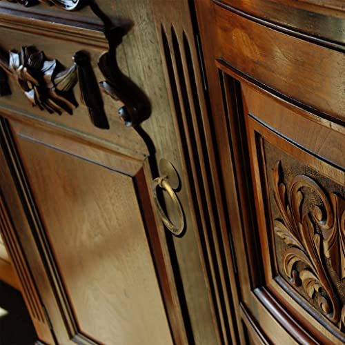 Hardware Philosophy Chinese Medicine Cabinet Pulls 2.4 Inches - Set of 2 - Architectural, Interior Design, Furniture Cabinet Customization Hardware