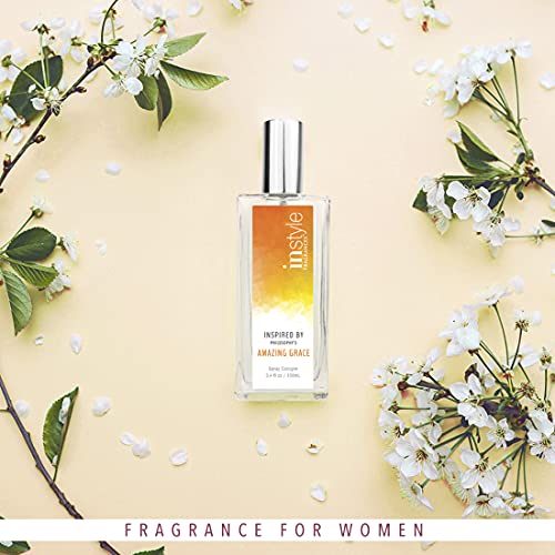 Instyle Fragrances | Inspired by Philosophy's Amazing Grace | Women’s Eau de Toilette | Vegan, Paraben Free, Phthalate Free | 3.4 Fluid Ounces