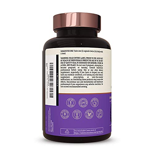 KSM-66 Ashwagandha + AlphaWave - ZenWell by LiveWell | Cognitive, Brain Health (60 Capsules)