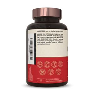 Live Conscious CoQWell - CoQ10 Heart, Brain, and Vascular Health Support | High-Absorption, Patented Coenzyme Q10 CoQsol | 60 Softgels - 60 Day Supply