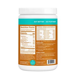 Further Food Collagen Peptide Powder Hazelnut Blend with Lion’s Mane Mushroom, Grass-Fed Hydrolyzed Type 1 & 3 Protein, Gut Health + Joint, Hair, Skin, Nails, Paleo Keto Sugar-Free (28 Servings)