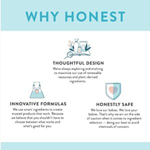 The Honest Company Clean Conscious Wipes | 100% Plant-Based, 99% Water, Baby Wipes | Hypoallergenic, Dermatologist Tested | Rose Blossom, 288 Count