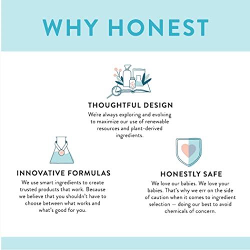 The Honest Company Clean Conscious Wipes | 100% Plant-Based, 99% Water, Baby Wipes | Hypoallergenic, Dermatologist Tested | Rose Blossom, 288 Count