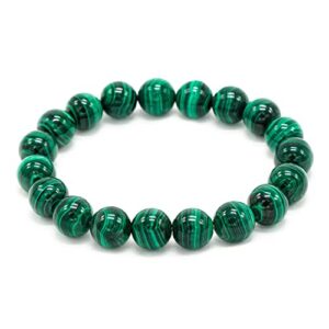 conscious items anti-anxiety bracelet i no worries bracelets for women and men i comes with malachite gem stones i focusing on the present moment i protect your energy today