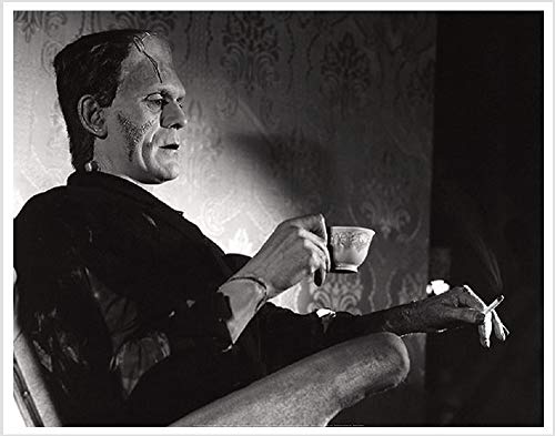 Image Conscious Even Monsters Need A Break (Frankenstein/Boris Karloff) 28"x22" Art Print Poster