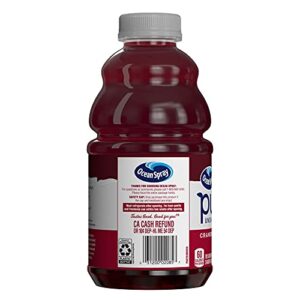 Ocean Spray 100% Pure Cranberry Juice, 32 Ounce (Pack of 8)