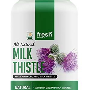 Milk Thistle Organic - 120 Servings of 2000mg - Strong – 4 Month Supply – CCOF Organic - Silymarin Thisilyn Seed Standardized Extract 4:1 Capsules - Made in The USA