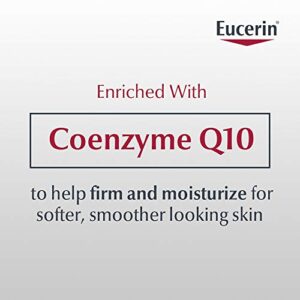 Eucerin Q10 Anti-Wrinkle Face Cream, Unscented Face Cream for Sensitive Skin, 1.7 Oz Jar