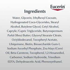 Eucerin Q10 Anti-Wrinkle Face Cream, Unscented Face Cream for Sensitive Skin, 1.7 Oz Jar