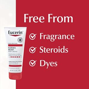 Eucerin Eczema Relief Body Cream, Eczema Cream, Skin Care for Eczema, 14 Oz Tube