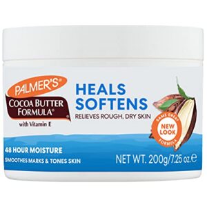 palmer’s cocoa butter formula daily skin therapy solid lotion with vitamin e, body moisturizer for extremely dry skin, softens and soothes, 7.25 ounces, (pack of 1)