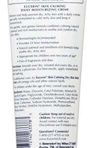 Eucerin Skin Calming, Fragrance Free Crème, 8 Oz