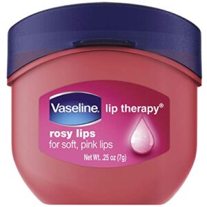 Vaseline Lip Therapy Lip Balm Mini, Rosy, 0.25 oz