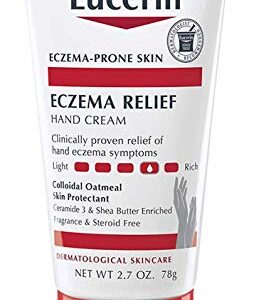 Eucerin Creme Eczema Relief Hand 2.7 Ounce Tube (80ml) (2 Pack)