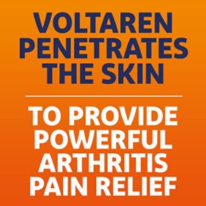 Voltaren Arthritis Pain Gel for Powerful Topical Arthritis Pain Relief, No Prescription Needed - 5.29 oz/150 g Tube