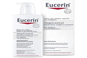 eucerin atopicontrol calming body emollient 400ml