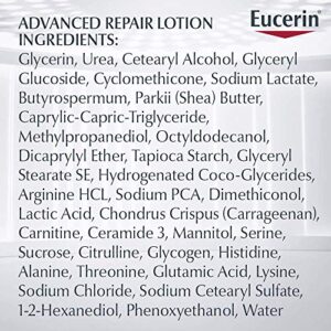 Eucerin Advanced Repair Lotion - Fragrance Free, Full Body Lotion for Very Dry Skin - 16.9 fl. oz. Pump Bottle