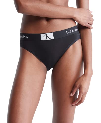 Calvin Klein Women's 1996 Cotton Modern Bikini Panties, Multi-Pack, Black