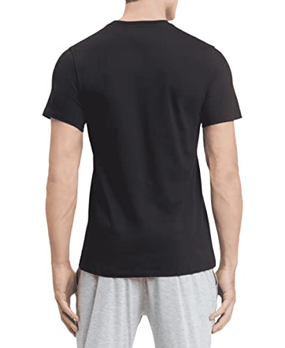 Calvin Klein mens 100% Cotton T-Shirt Packs 3 WHITE / 2 HEATHER GREY - TANK M