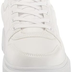 Calvin Klein Women's Danyel Sneaker, White, 11