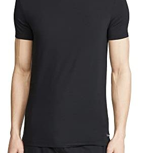 Calvin Klein Mens Calvin Klein Ultra-Soft Modal Lounge 2-Pack Short Sleeve Crewneck Undershirt