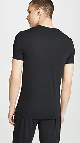 Calvin Klein Mens Calvin Klein Ultra-Soft Modal Lounge 2-Pack Short Sleeve Crewneck Undershirt