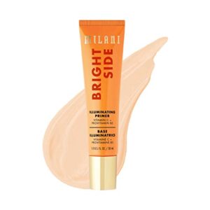 milani bright side primer for makeup (1.0 floz.)- brightening face primer for dewy skin