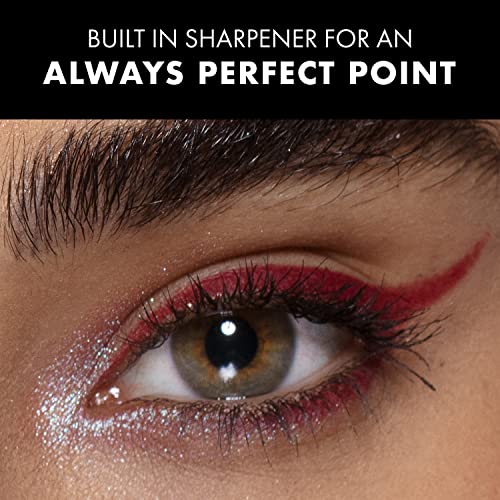 Milani Stay Put Eyeliner - Duchess (0.01 Ounce) Cruelty-Free Self-Sharpening Eye Pencil with Built-In Smudger - Line & Define Eyes with High Pigment Shades for Long-Lasting Wear