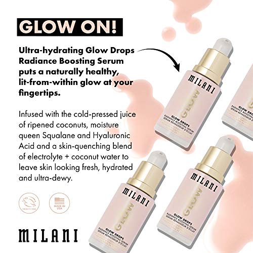 Milani Glow Drops Radiance Boosting Serum - (1.0 Fl.Oz.)