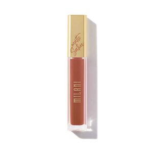 milani amore satin matte lip crème – velvet (0.22 fl. oz.) cruelty-free nourishing lip gloss with a soft, full matte finish