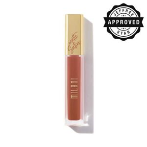 Milani Amore Satin Matte Lip Crème - Velvet (0.22 Fl. Oz.) Cruelty-Free Nourishing Lip Gloss with a Soft, Full Matte Finish