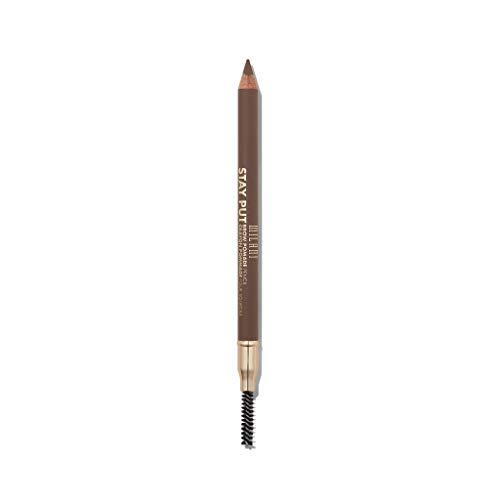 Milani Stay Put Brow Pomade Pencil - Brunette (0.03 Ounce) Vegan, Cruelty-Free Eyebrow Pencil to Fill, Shape & Define Brows