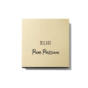 Milani Pure Passion Eyeshadow Palette (0.48 Ounce) 12 Cruelty-Free Warm Matte & Metallic Eyeshadow Colors for Long-Lasting Wear