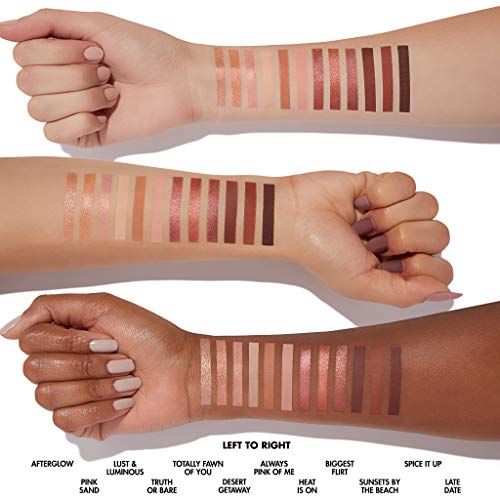 Milani Pure Passion Eyeshadow Palette (0.48 Ounce) 12 Cruelty-Free Warm Matte & Metallic Eyeshadow Colors for Long-Lasting Wear