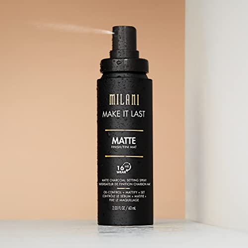 Milani No Pore Zone Mattifying Primer and Make it Last Charcoal Matte Setting Spray