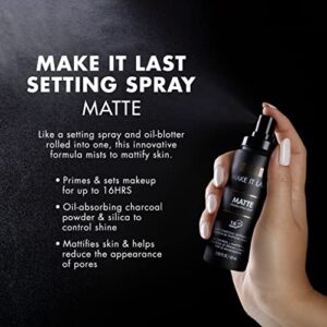 Milani No Pore Zone Mattifying Primer and Make it Last Charcoal Matte Setting Spray