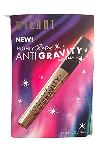 Milani Antigravity Extreme Volume, Length and Lift Black Mascara Mini .17 Oz