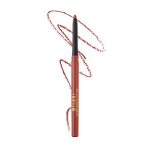 milani understatement lipliner pencil – highly pigmented retractable soft lip liner pencil, easy to use lip makeup