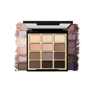 milani soft & sultry eyeshadow palette (0.48 ounce) 12 cruelty-free smoky matte & metallic eyeshadow colors for long-lasting wear