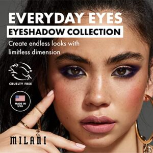 Milani Everyday Eyes Eyeshadow Palette - Must Have Naturals (0.21 Ounce) 6 Cruelty-Free Matte or Metallic Eyeshadow Colors to Contour & Highlight